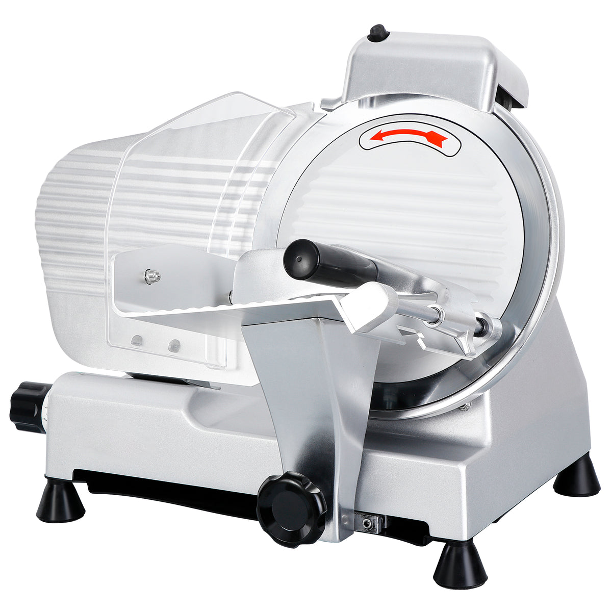 ZENY™ Semi-Auto Meat Slicer 10" Blade Electric Deli Food Cutter – ZENY ...